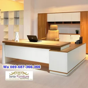 Meja Kantor Hpl Minimalis